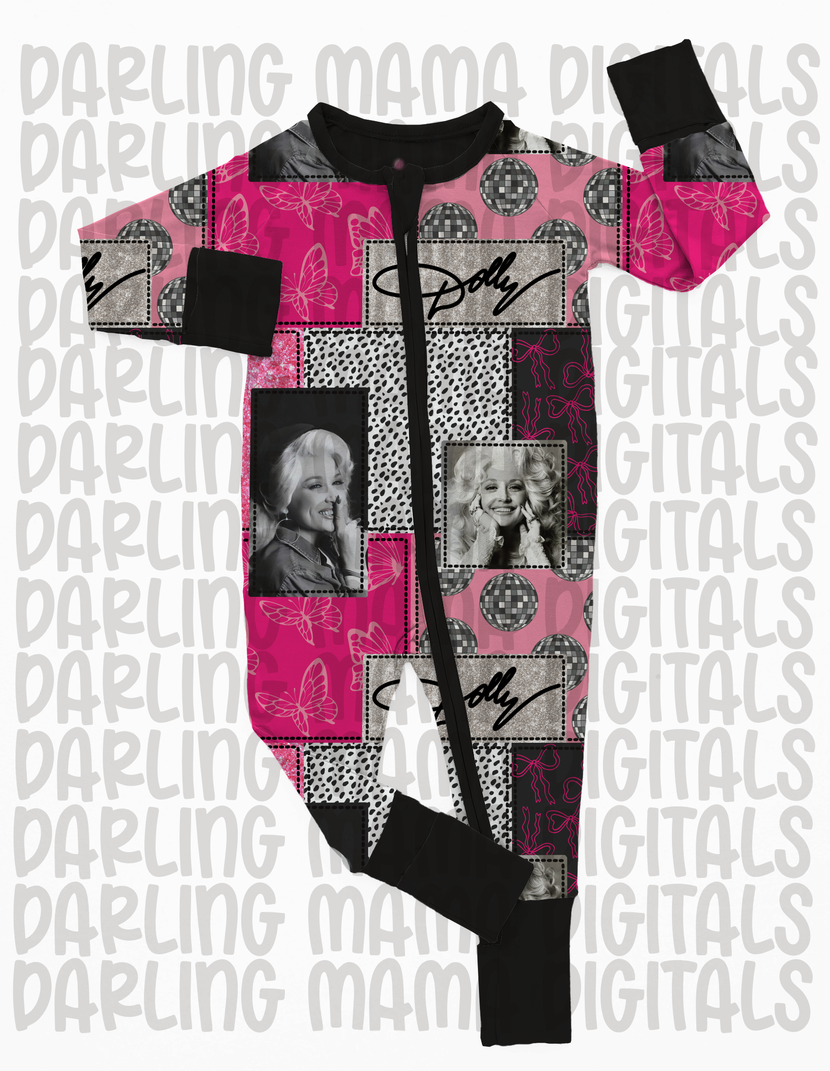 LC D*lly P*rton Patchwork Seamless File – Darling Mama Digitals