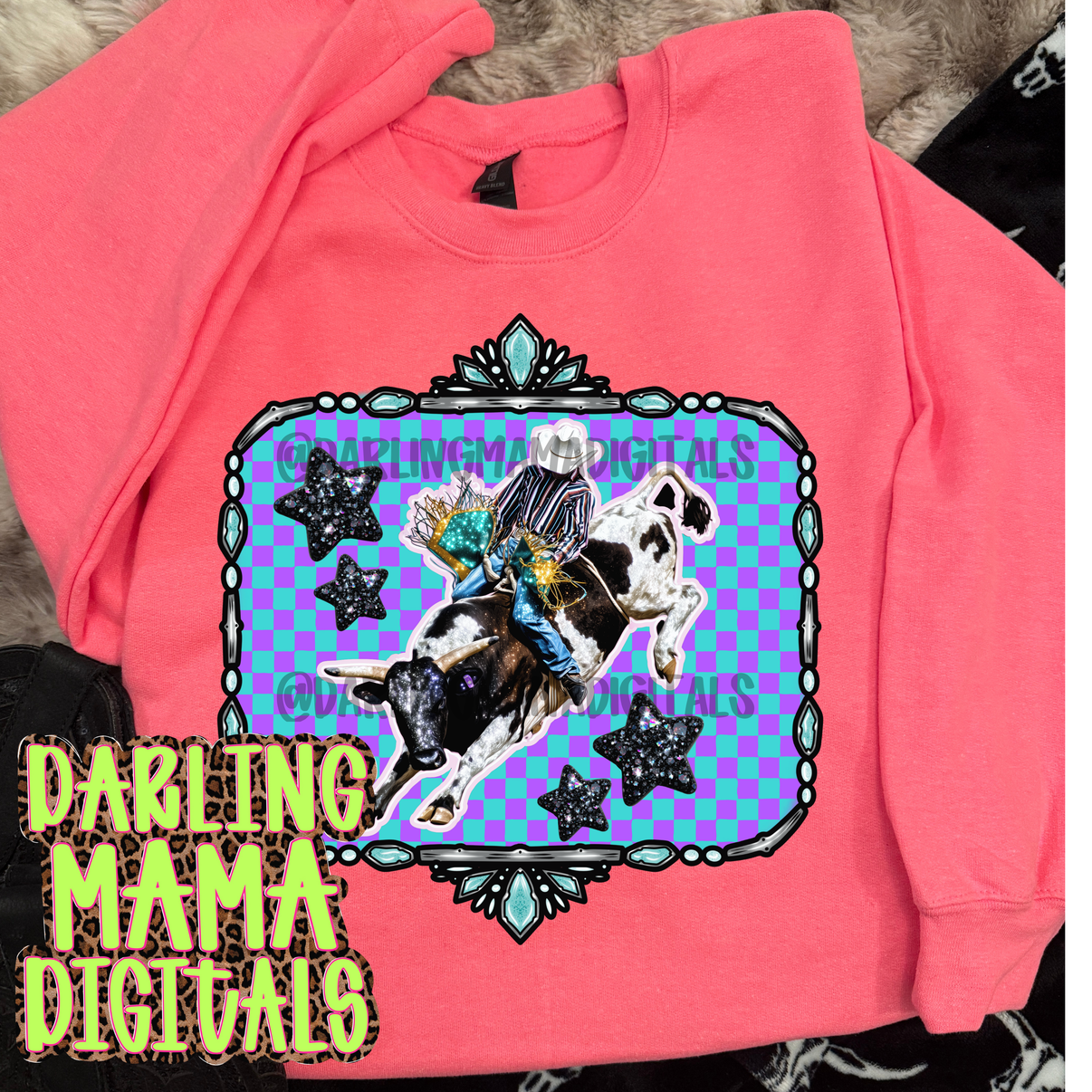Bull frame – Darling Mama Digitals