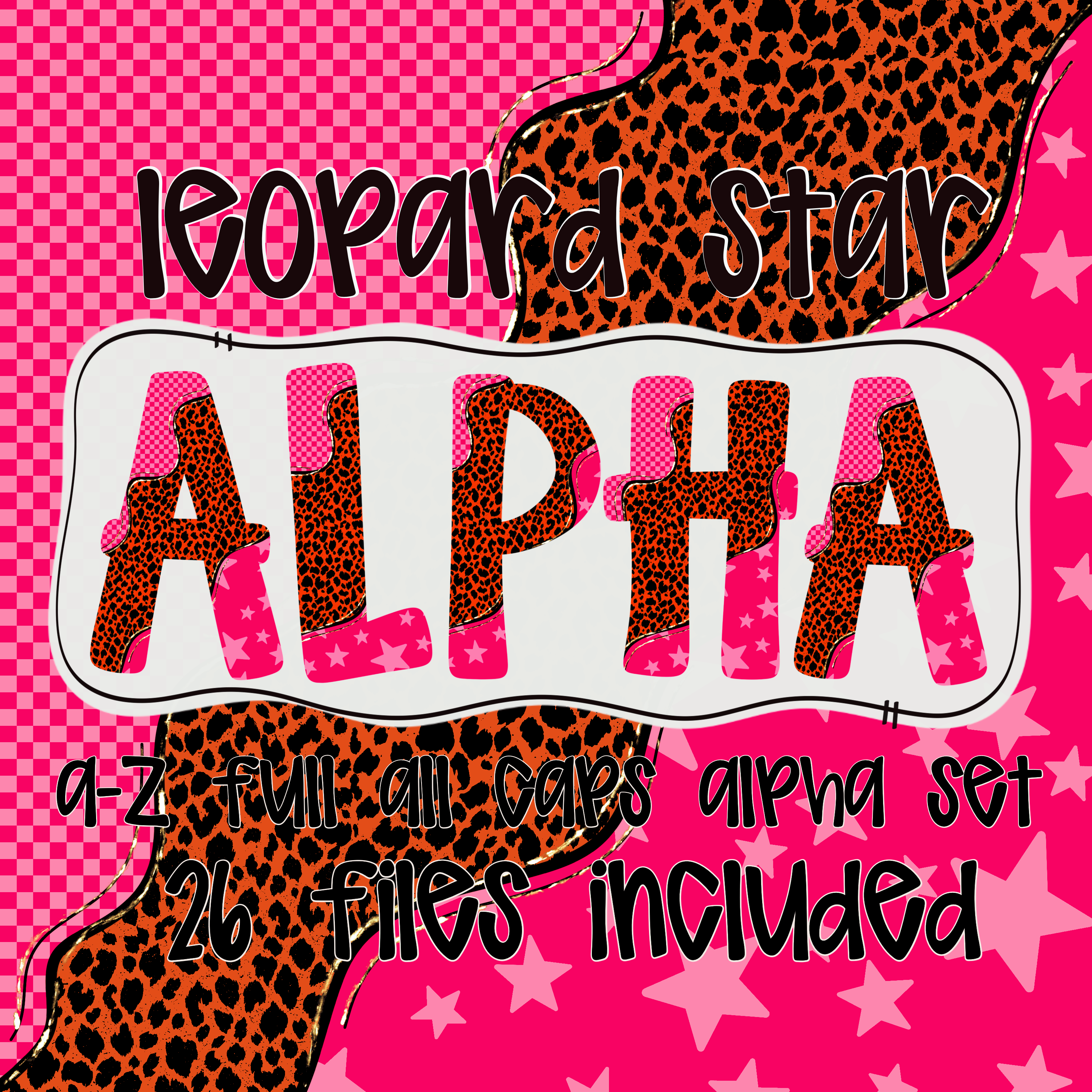 Leopard Star Alpha – Darling Mama Digitals